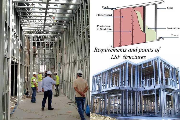 آنلاین سازه | الزامات سازه LSF در ایران؛ نکات طراحی و اجرایی